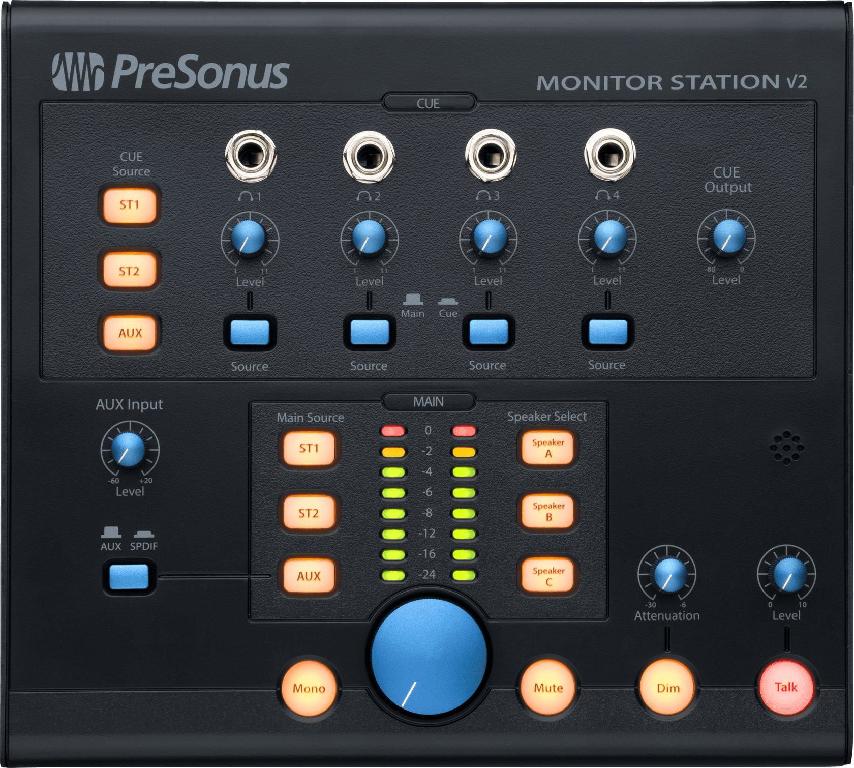 Monitor Station V2 Monitoring Controller – PreSonus