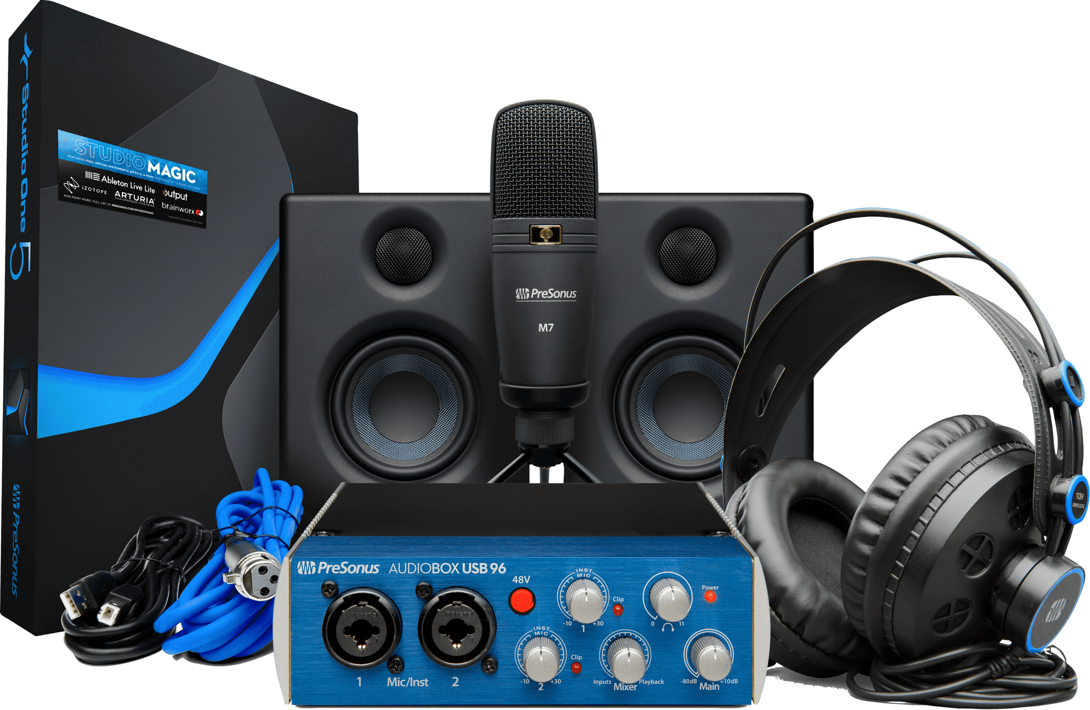 AudioBox® USB® 96 Studio Ultimate Bundle – PreSonus