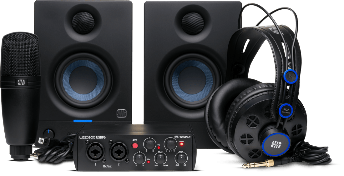 AudioBox USB® 96 Complete Bundle – PreSonus