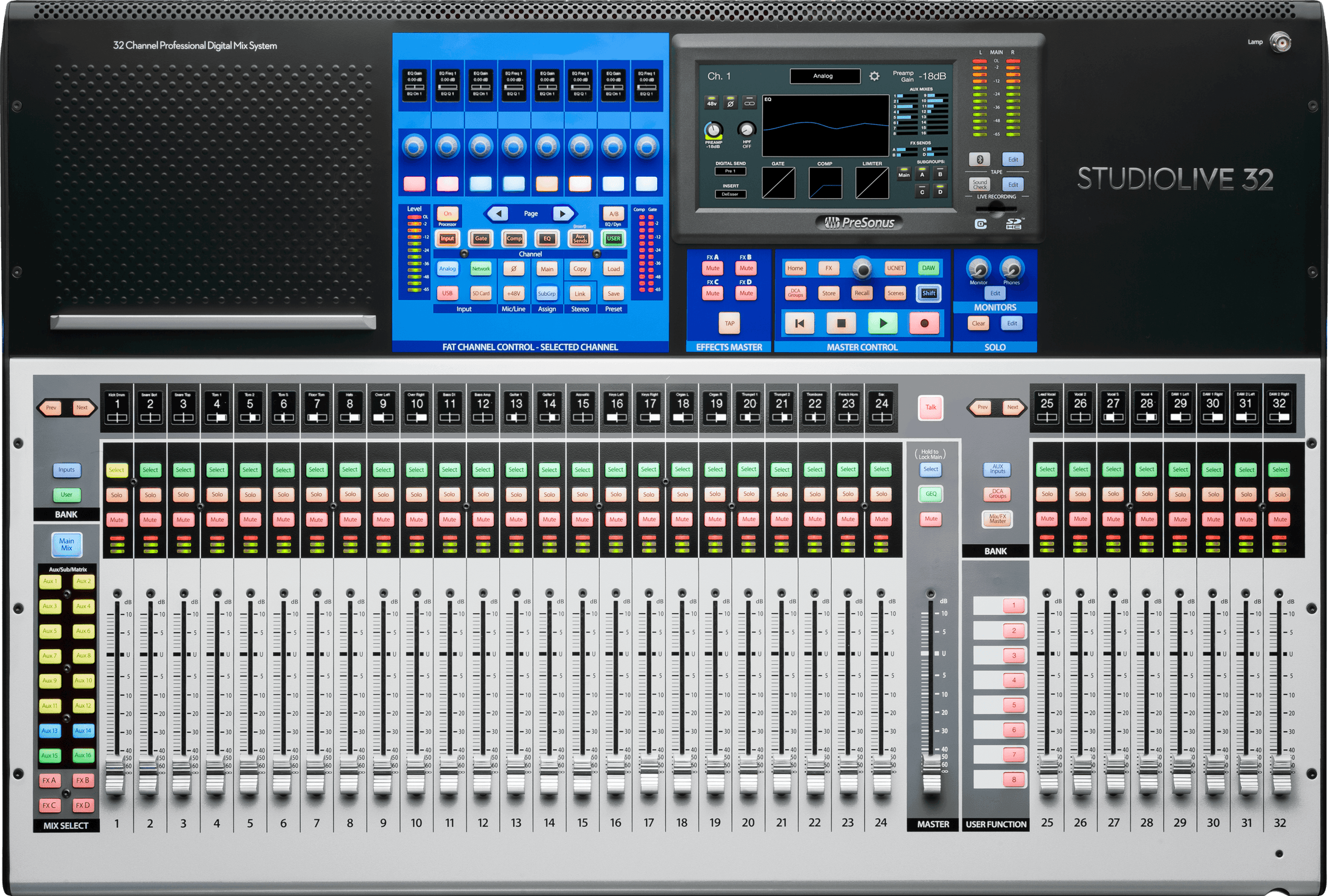 StudioLive® Series III 32 Digital Console Mixer – PreSonus