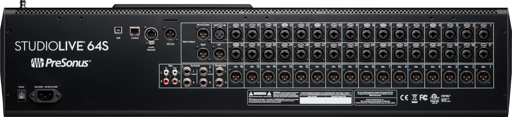 StudioLive® Series III 64S Digital Console Mixer – PreSonus